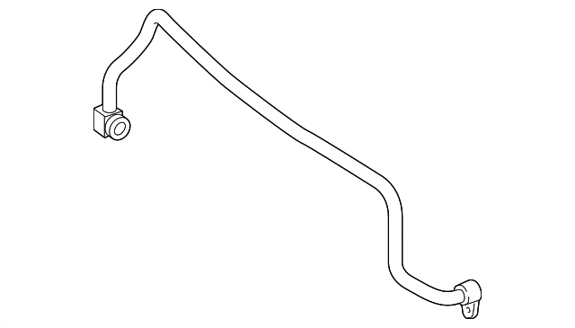 207-500-07-72 - Oil Return Tube 2014-2017 Mercedes-Benz E 550 ...