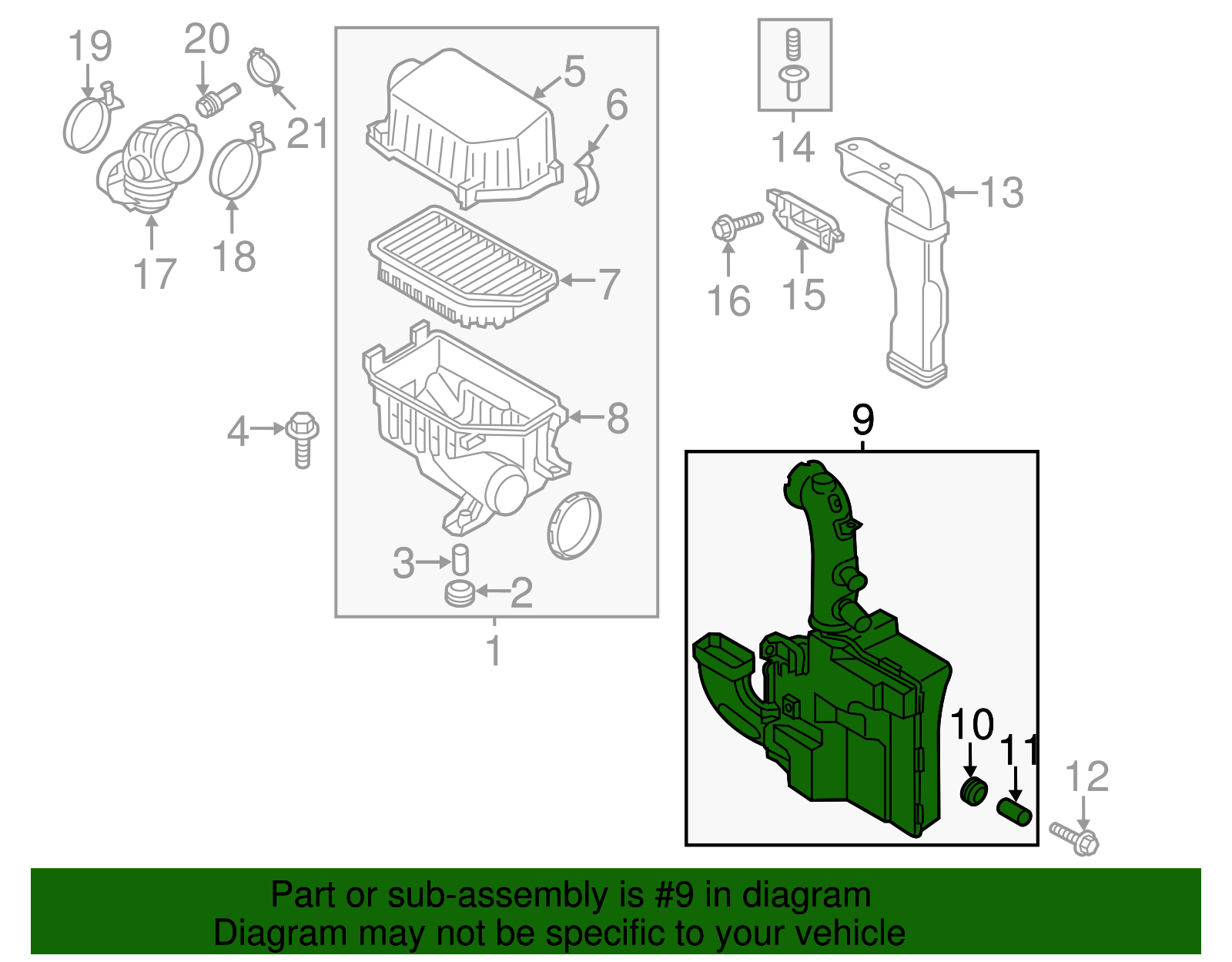 Genuine Resonator Assembly for 2012-2017 Hyundai Veloster | Part# 28190 ...