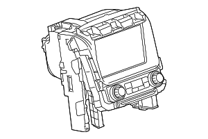 2017-2020 GM Display System 84638205 | TascaParts.com