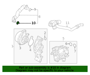Genuine BMW 11-53-9-470-624 | Engine Coolant Pipe Gasket | FREE ...