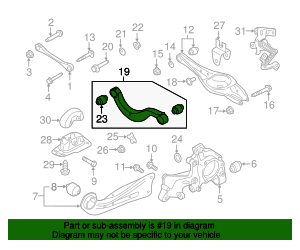 2015-2024 Volkswagen Upper Control Arm 5Q0-505-323-D | VW Direct Auto Parts