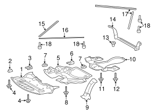 230-524-15-30 - Front Deflector 2009-2012 Mercedes-Benz | Mercedes-Benz ...