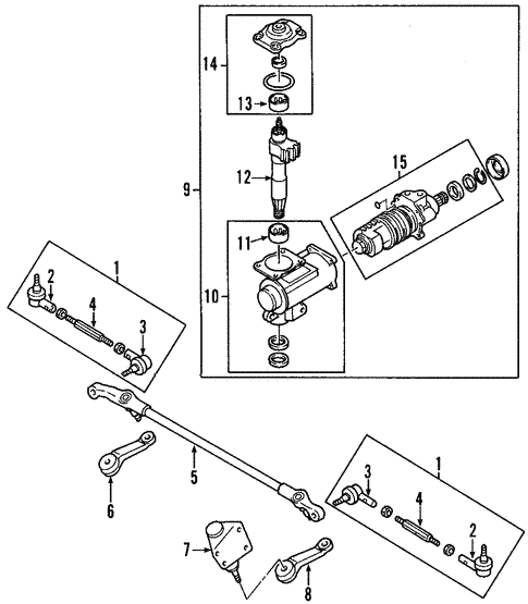 P/S Pump & Hoses for 2001 Isuzu VehiCROSS | Isuzu Parts Center