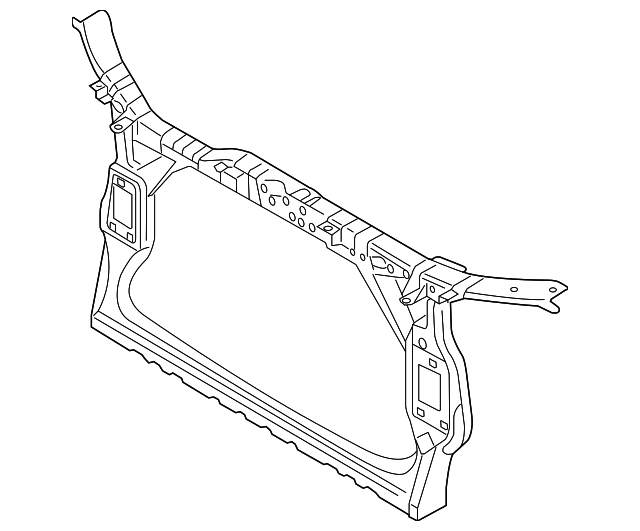 8K0-805-594-L - Radiator Support 2008-2017 Audi | Audi OEM Parts