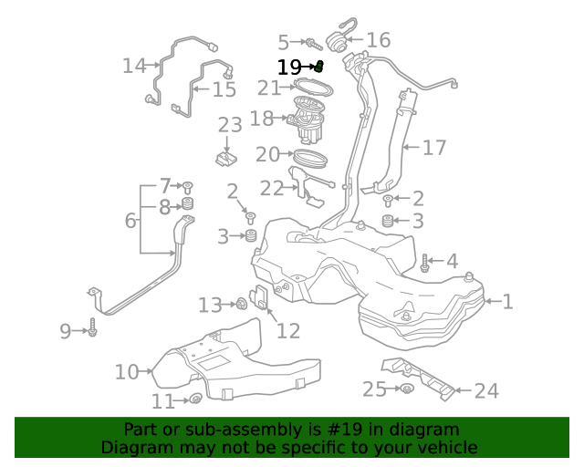 2018-2020 Audi Cap 8R0-201-263-A | OEM Parts Online