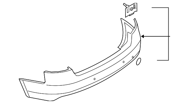2008-2012 Audi Bumper Cover 8T0-807-303-A-GRU | OEM Parts Online