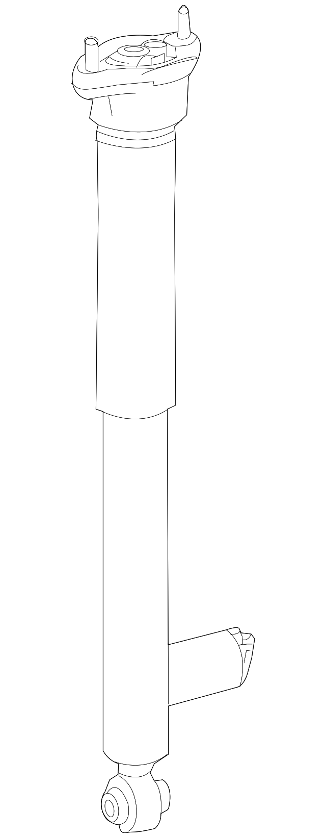 212-320-47-30 - Shock Absorber 2011-2016 Mercedes-Benz | Mercedes-Benz ...