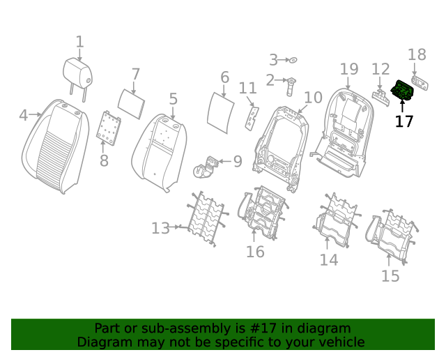2020-2021 Land Rover Discovery Sport Holder LR126923 | OEM Parts Online