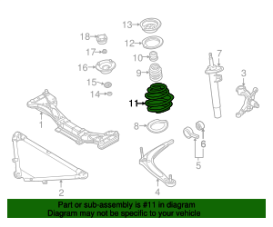 Genuine BMW 31-33-1-093-067 | Coil Spring | FREE Shipping on Most ...