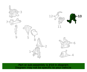 12371-F0090 - Rear Mount - 2019-2023 Toyota RAV4 | DiscMonster