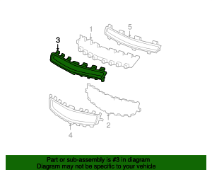 2008-2012 Chevrolet Malibu Front Center Grille 15823701 GM ...