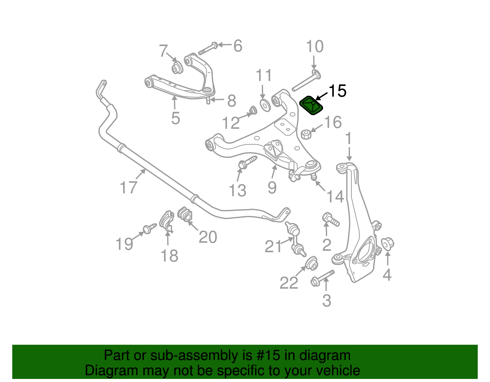 54050-6JE0A - 2004-2024 Nissan - Bumper | Anicra Nissan Parts