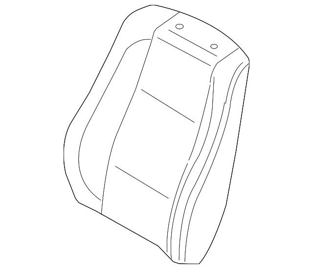 2011-2018 BMW Seat Back Cover 52-10-7-255-657 | BMWPartsDirect.com