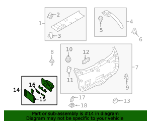 G46M-51-440 - Cargo Lamp 2016-2024 Mazda | AutoNation Parts