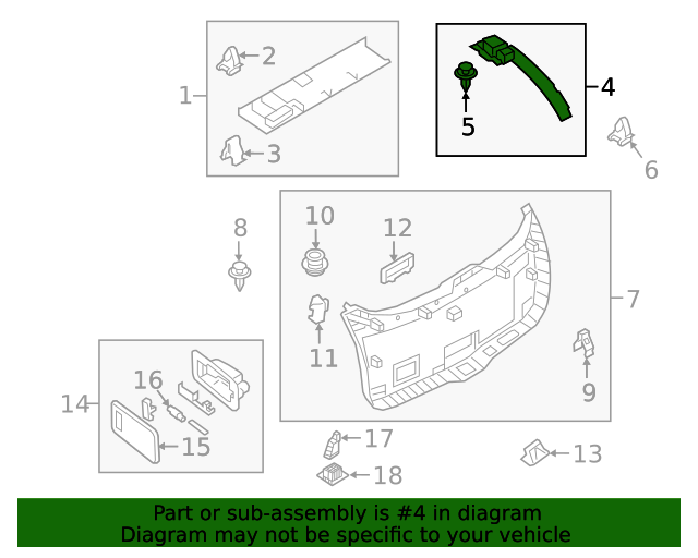 2017-2024 Mazda CX-5 Side Trim KB7W-68-950 | AutoNationParts.com