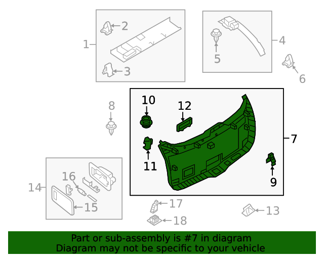 KB7W-68-960A - Lower Trim Panel - 2017-2023 Mazda CX-5 | MazdaSwag