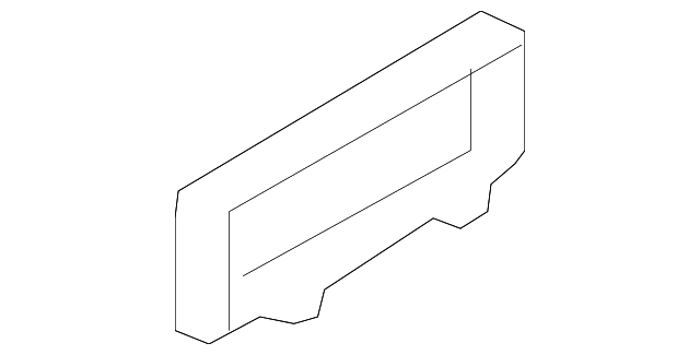 KB7W-68-893 - Lower Trim Panel Hole Cover - 2017-2020 Mazda CX-5 ...