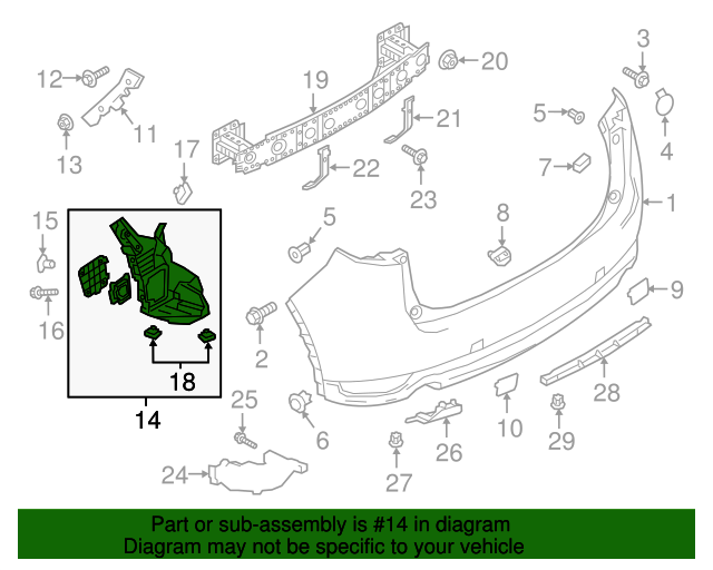 2017-2023 Mazda CX-5 Splash Shield kb8a50340 | AutoNationParts.com