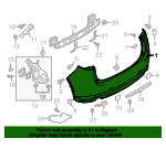 2017-2021 Mazda CX-5 Bumper Cover KLYF-50-22X-9U | Original Mazda Parts