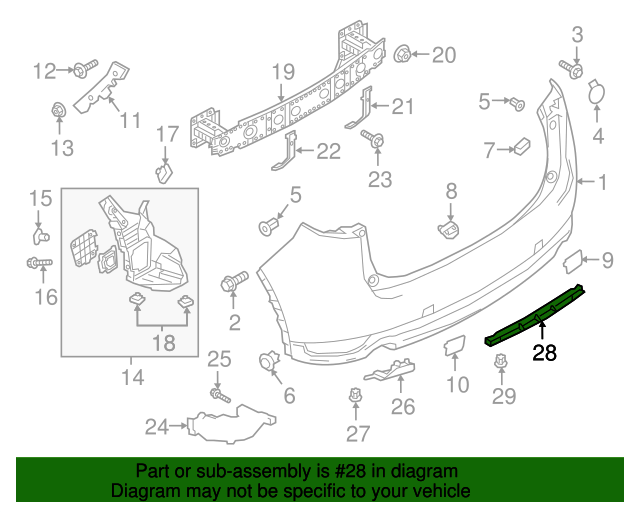 2017-2023 Mazda CX-5 OEM NEW 17-19 Mazda CX5 Bumper Splash Shield Cover ...