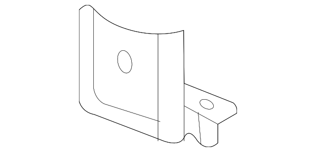 2021-2022 GM Front Bumper Shutter Bracket 84655478 | GMPartsNow