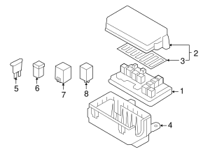 2004-2018 GM 30 AMP Fuse 96377977 | Auto Parts Express