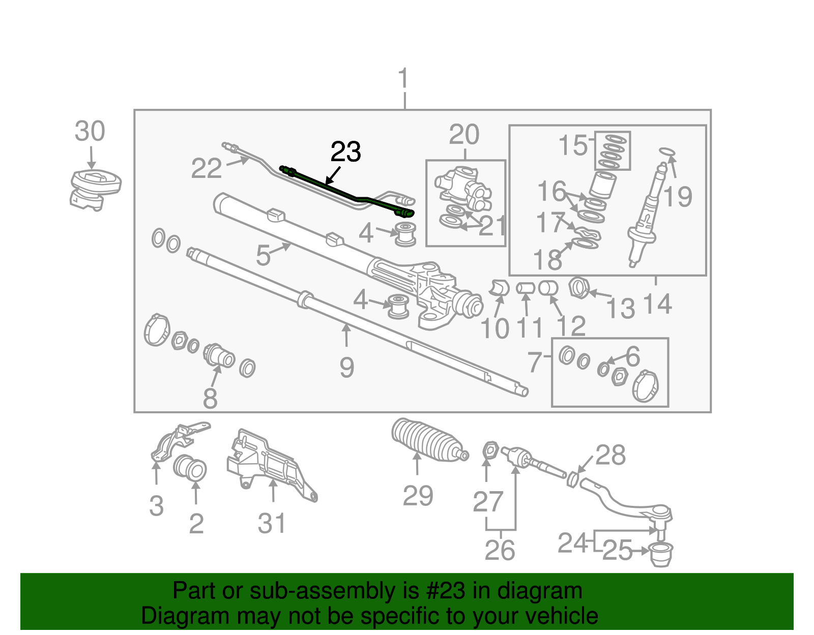 53671-SDA-A01 - Line 2003-2007 Honda Accord | Honda Parts Online