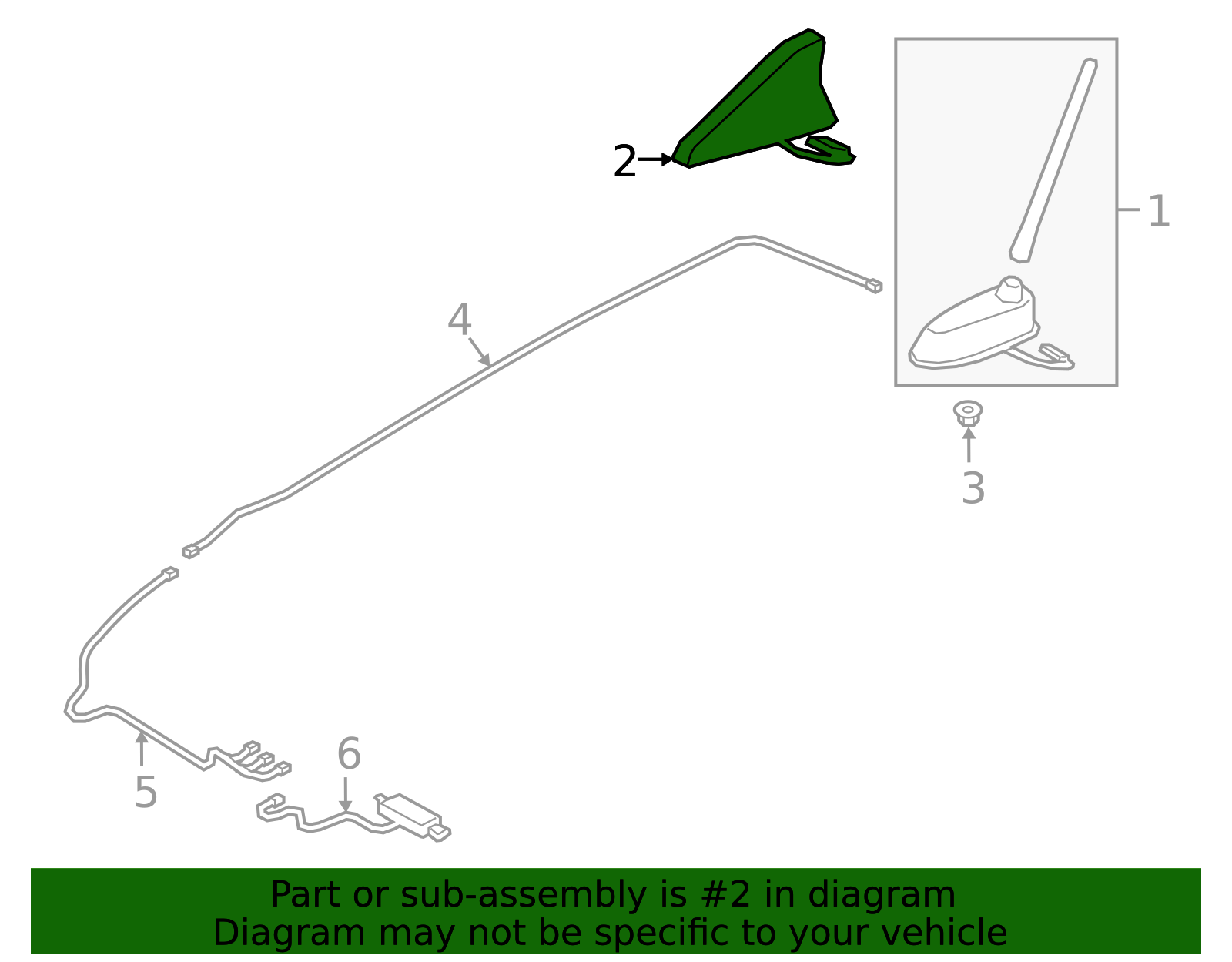 96210-S2200-S2C - High-Quality Radio Antenna Assembly for 2019-2020 ...