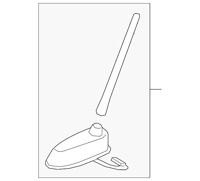 96210-S2070 - Antenna | World OEM Parts Hyundai