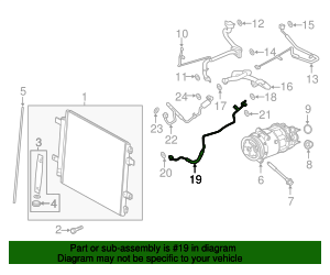 2014-2019 Jaguar Liquid Line C2D26093 | OEM Parts Online