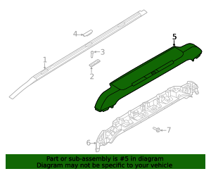 2020-2023 Land Rover Rear Spoiler LR175754 | OEM Parts Online
