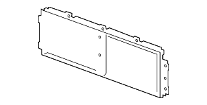 2018-2021 Chevrolet Traverse Front Bumper Shutter 84646340 ...