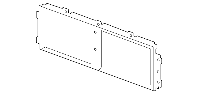2018-2021 Chevrolet Traverse Front Bumper Shutter 84646340 ...