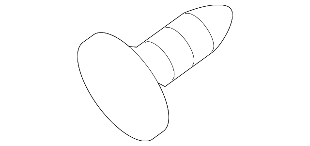 Genuine OEM Ford Part - Trunk Side Trim Retainer W706635-SSW | Genuine ...