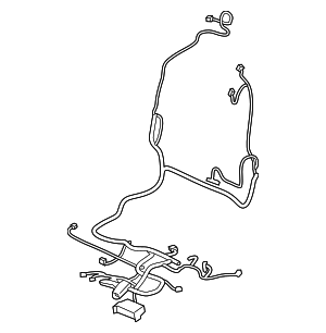 61128736198 - 2019-2023 BMW Power Seat Wiring Harness (61-12-8-736-198 ...