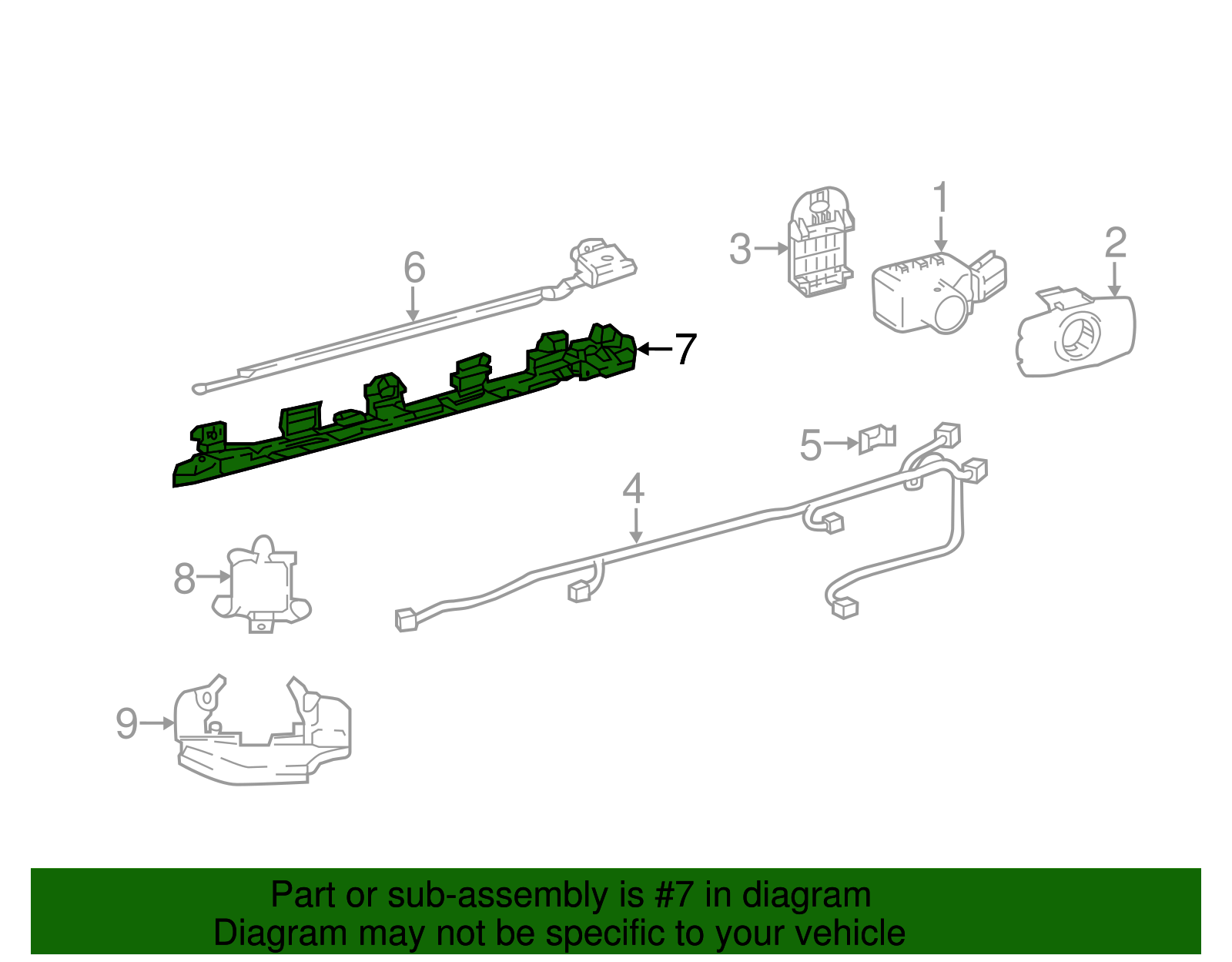 891B1-50020 - 2022-2024 Lexus - Motion Sensor Bracket | My L Parts