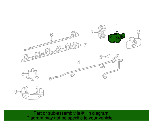 2021-2024 Lexus Sensor 89341-K0060-A6 | OEM Parts Online
