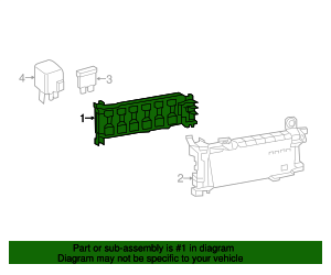 246-906-66-00 - Relay Box 2015-2017 Mercedes-Benz | Mercedes-Benz USA Parts