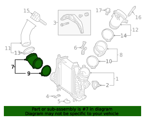 264-098-15-00 - Lower Duct 2019-2023 Mercedes-Benz | AutoNationParts.com