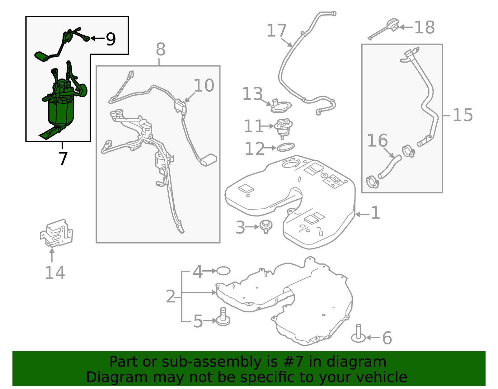 2017-2022 Land Rover Fuel Pump LR101793 | OEM Parts Online