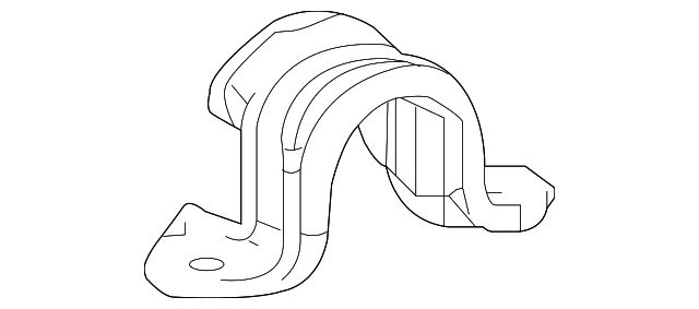 2018-2022 Toyota C-HR Stabilizer Bar Bracket 48824-F4010 | Toyota Parts