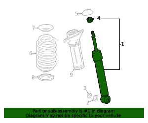 Genuine Toyota Camry Rear Shock Absorber 48530-8Z055 | Frontier Toyota