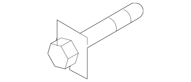 WHT-000-936 - Bumper Cover Bolt 2004-2021 Audi | Audi OEM Parts