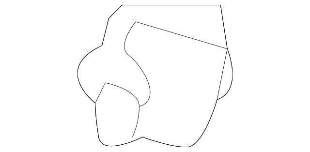 2004-2010 Toyota Sienna Side Support 52155-AE010 | Toyota Parts