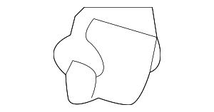 2004-2010 Toyota Sienna Side Support 52155-AE010 | Toyota Parts