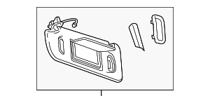 Sun Visor | GM Sun Visor - GMPartsNow.com
