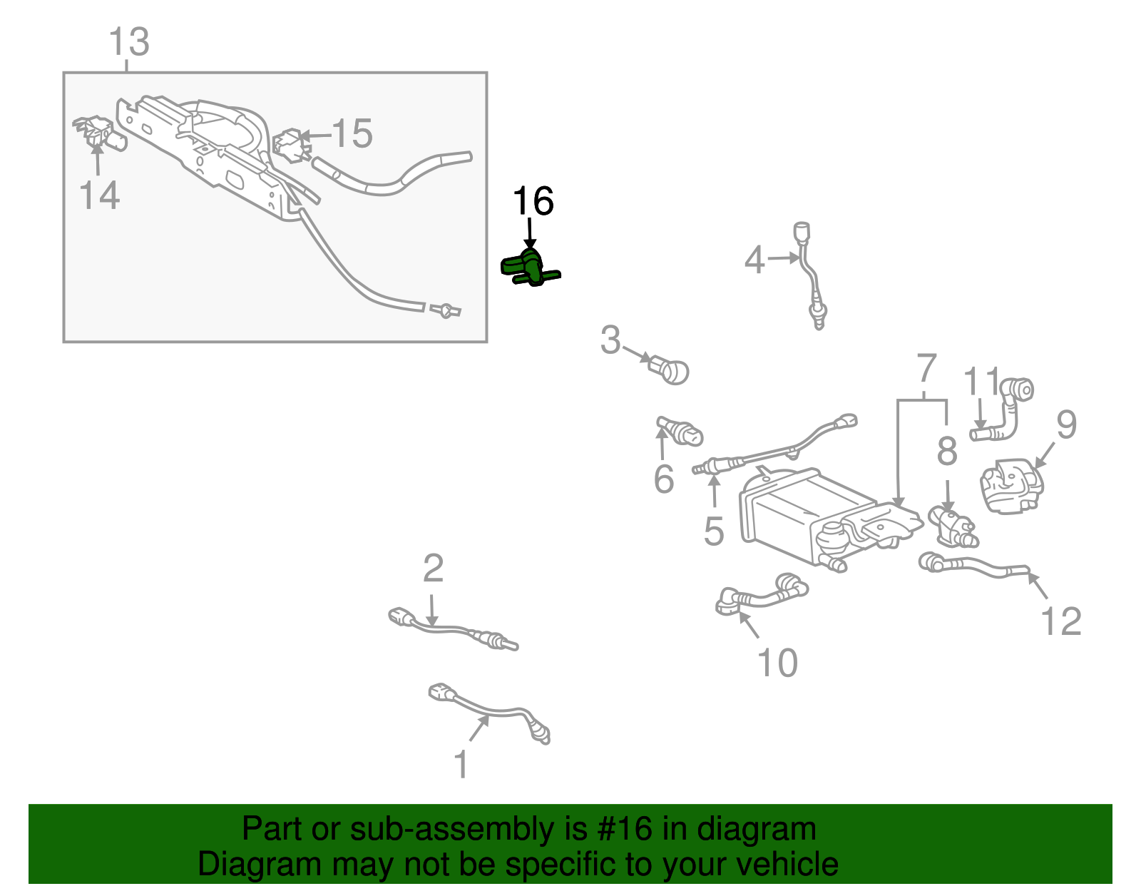 1999-2006 Toyota Vacuum Check Valve 77739-33010 | Toyota Parts Center