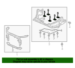 Genuine Clip, Engine Cover (Lower) for 2014-2020 Acura Part# 90673-TY2 ...
