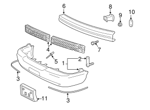 2003-2020 Ford Lower Extension Bolt -W505434-S439 | TascaParts.com