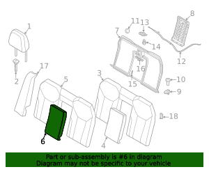 2021-2024 BMW Upholstery cover, backrest, vinyl, cent 52-20-9-475-966 ...